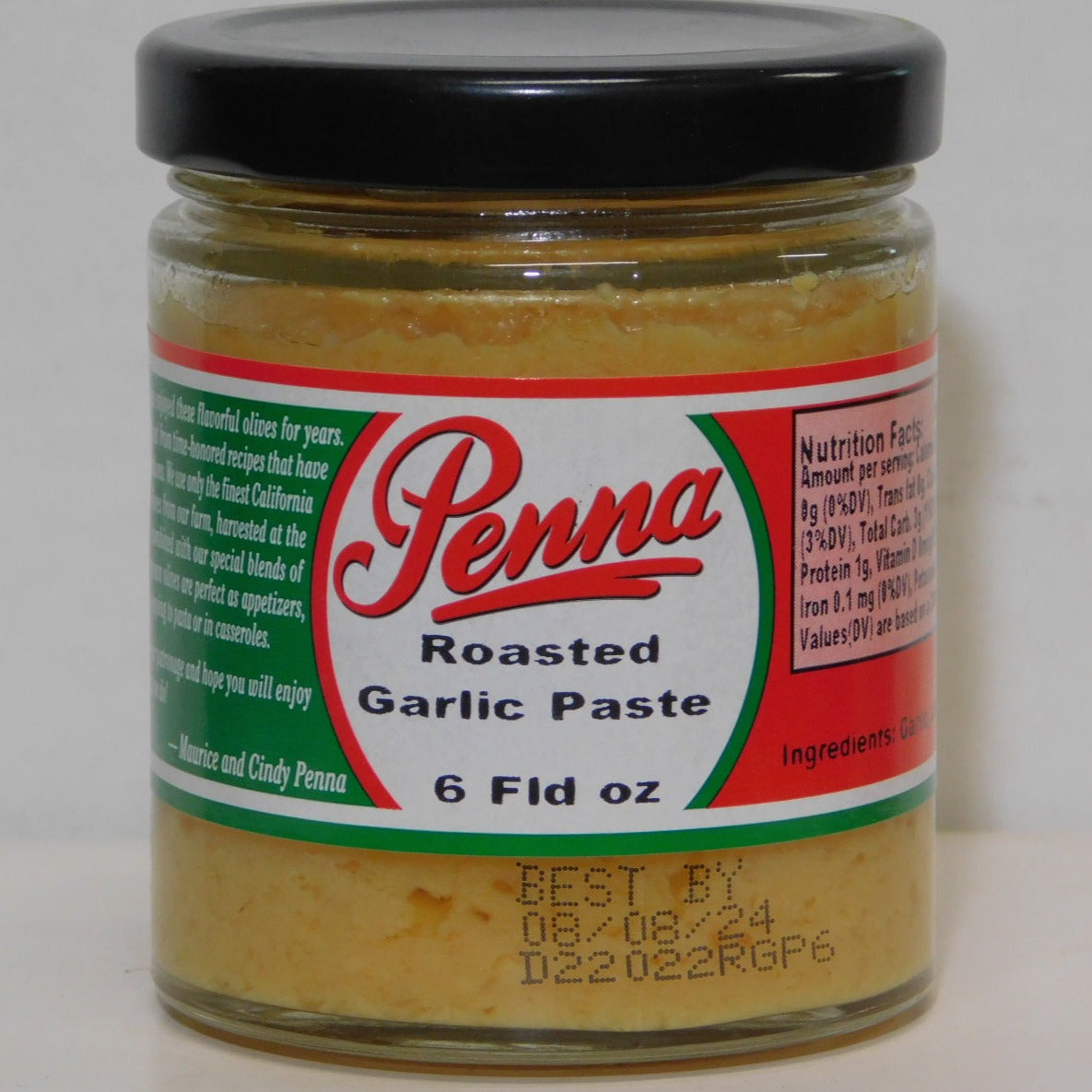 Roasted Garlic Paste (Case of 12) | Buy Garlic Spread Online – Penna Olives