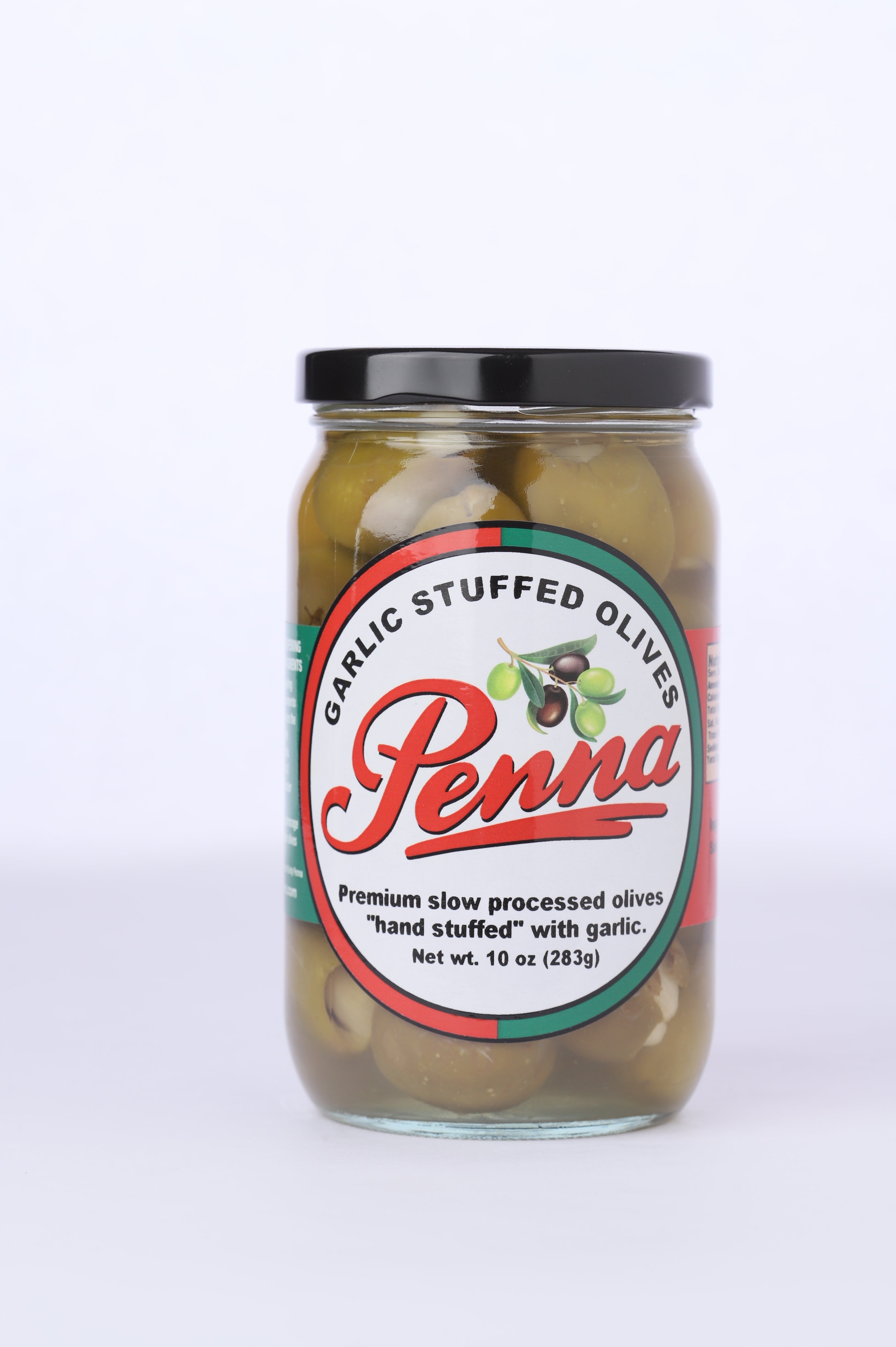 Garlic Stuffed Olives (Case of 12) – Penna Olives